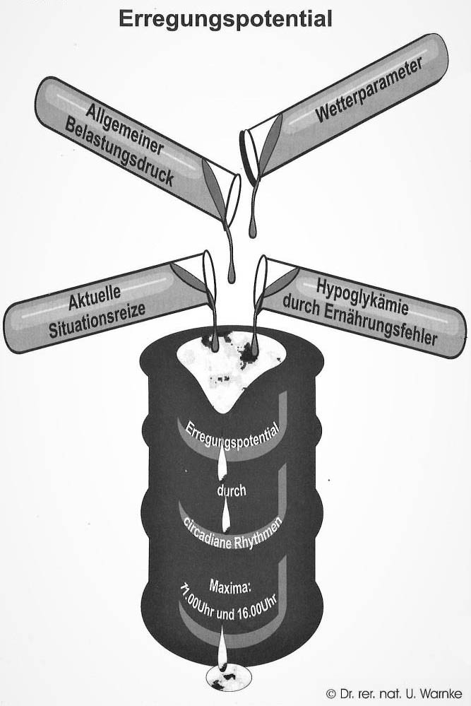 Strategien, dem Stress (übermäßige Erregung) zu entgehen ...