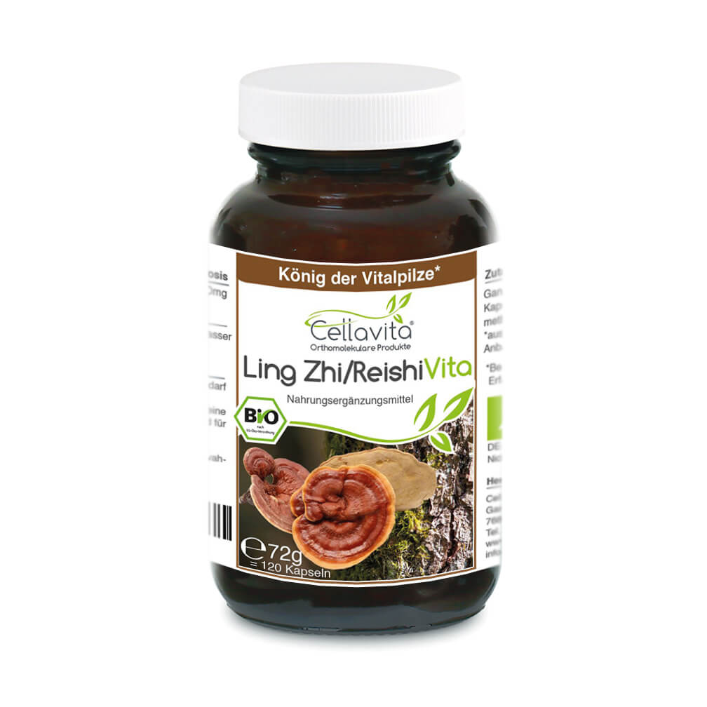 Bio Ling Zhi / Reishi Vita 120 Kapseln "Glänzender Lackporling ...